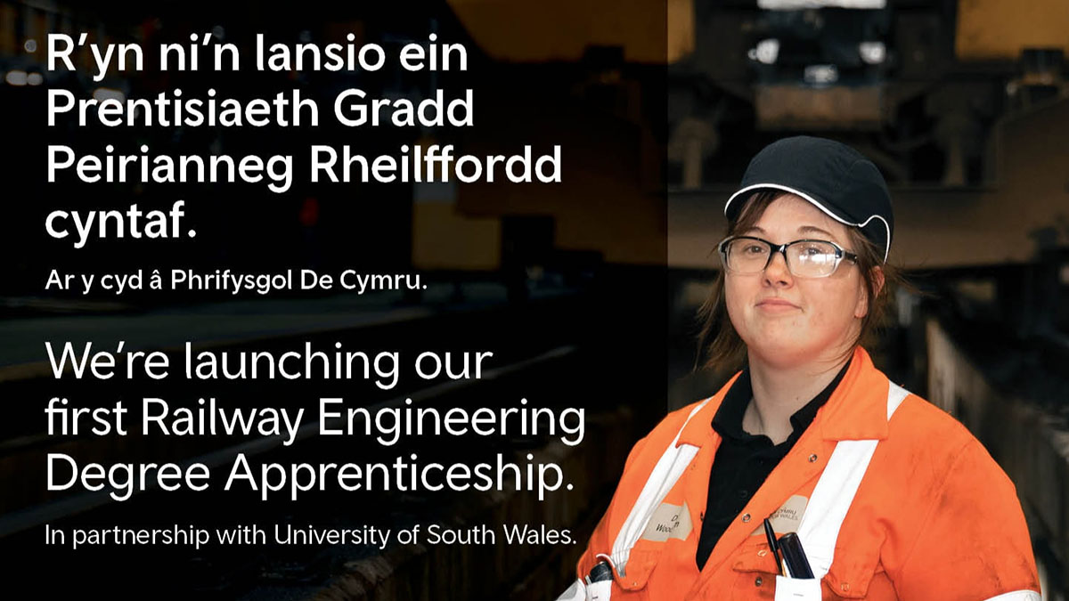 Railway Engineering Degree Apprenticeship launched by Transport for Wales - Rail UK