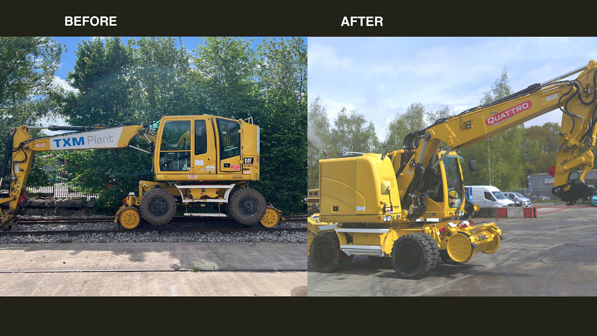 Quattro Plant Ltd acquires TXM assets - Rail UK