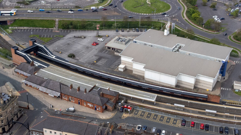 New platform completed at Hartlepool Station - Rail UK