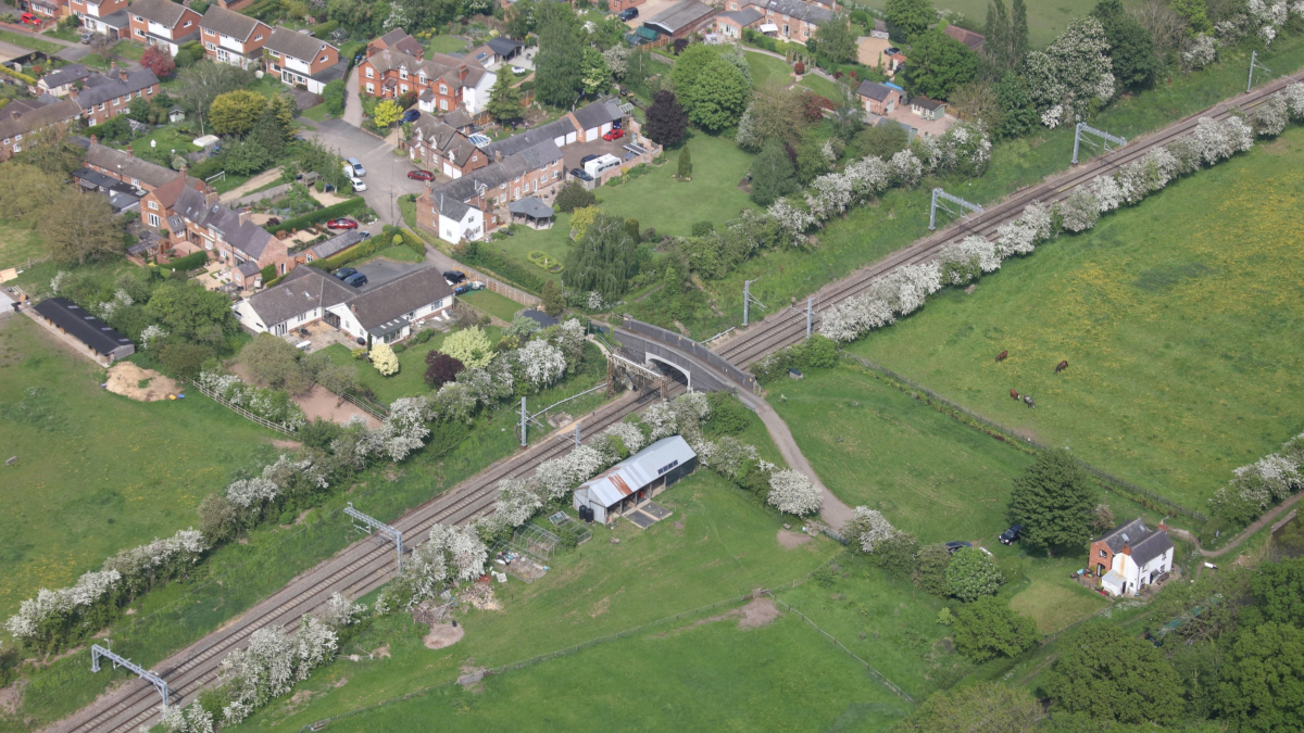 Power lines go live as latest section of Midland Main Line is ...