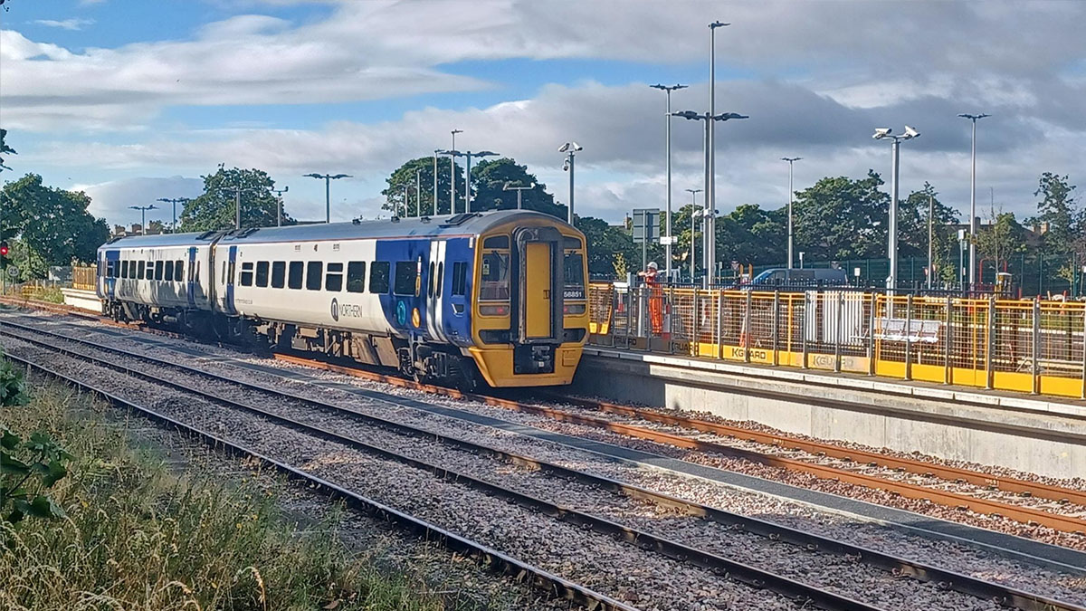 Northern Train Completes Inaugural Journey on Northumberland Line in ...