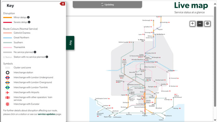 New digital calendars map out the big picture for train journey ...
