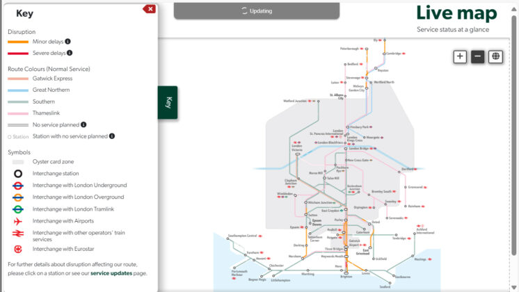 New digital calendars map out the big picture for train journey ...