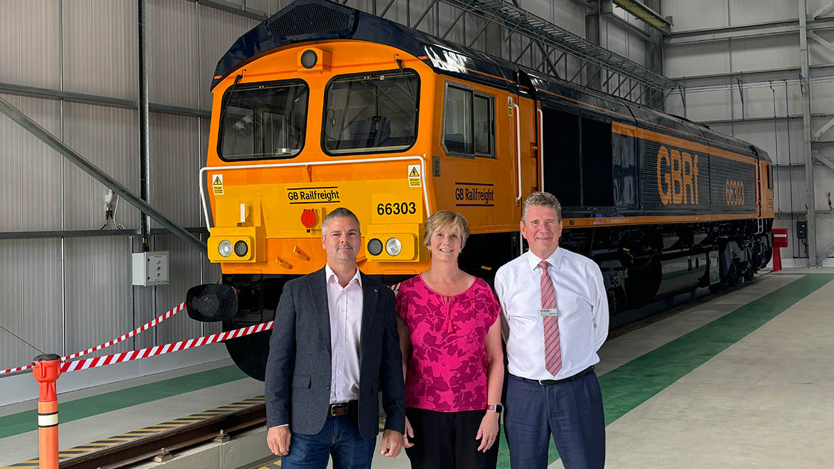 GB Railfreight opens maintenance facility in Tonbridge - Rail UK