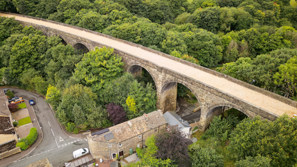 Million-pound viaduct renovation completed on Halifax’s skyline - Rail UK