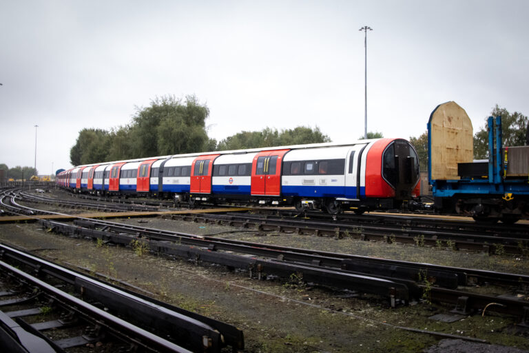 First new Piccadilly line test train arrives in London - Rail UK