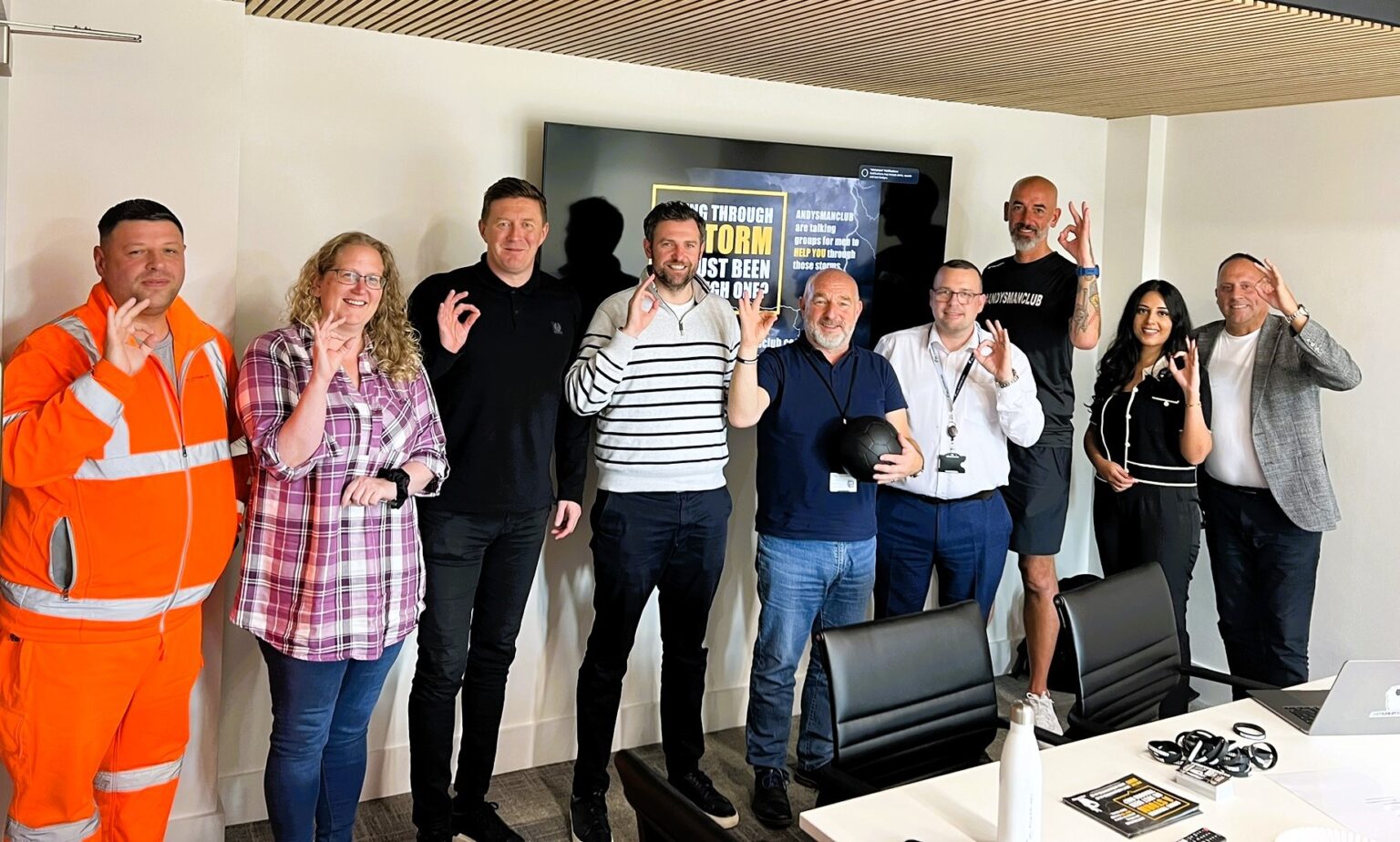 SPL Powerlines UK partners with Andy's Man Club to support men’s mental ...