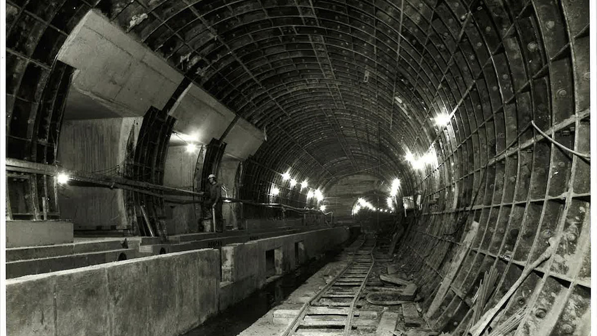 Metro tunnelling work remembered on the project’s 50th anniversary ...