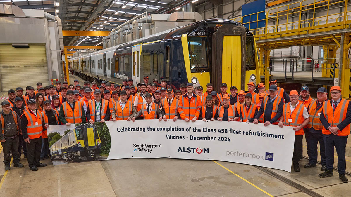Alstom completes £25 million refurbishment of South Western Railway’s ...