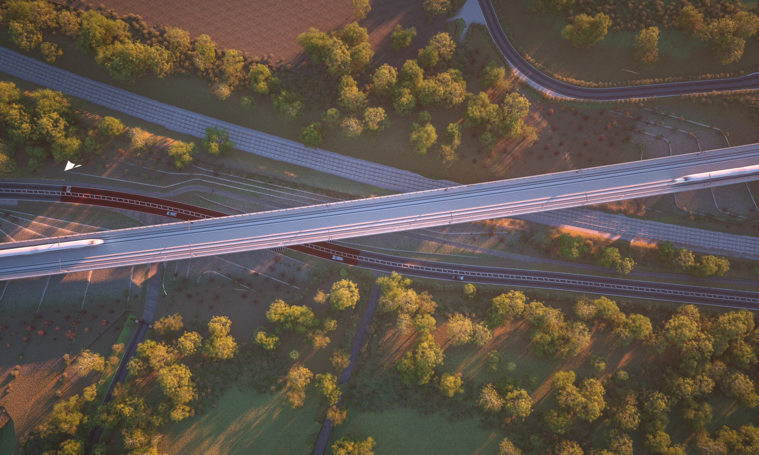 New timelapse: HS2 completes 4,500-tonne viaduct deck slide in just ...