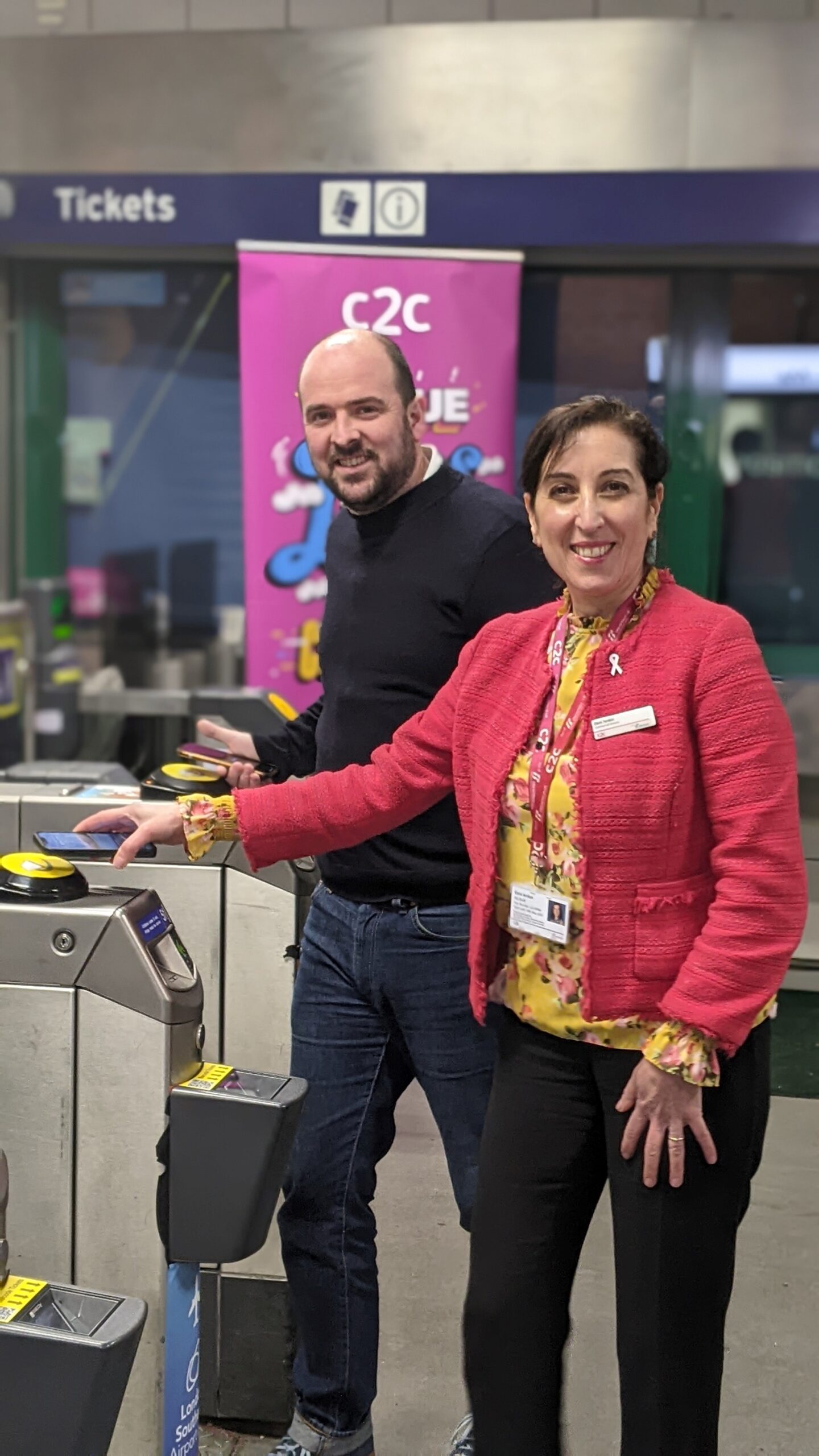 Local MPs join c2c to support the launch of pay as you go with ...