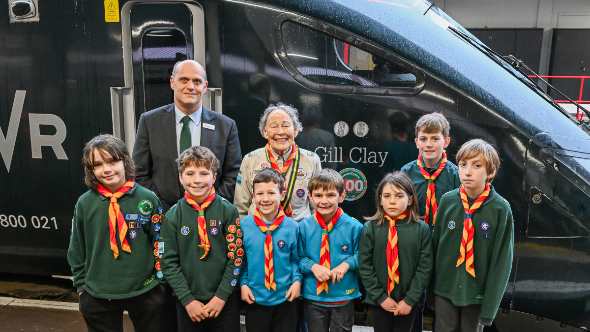 Great Western Railway names train after inspirational Scout leader ...