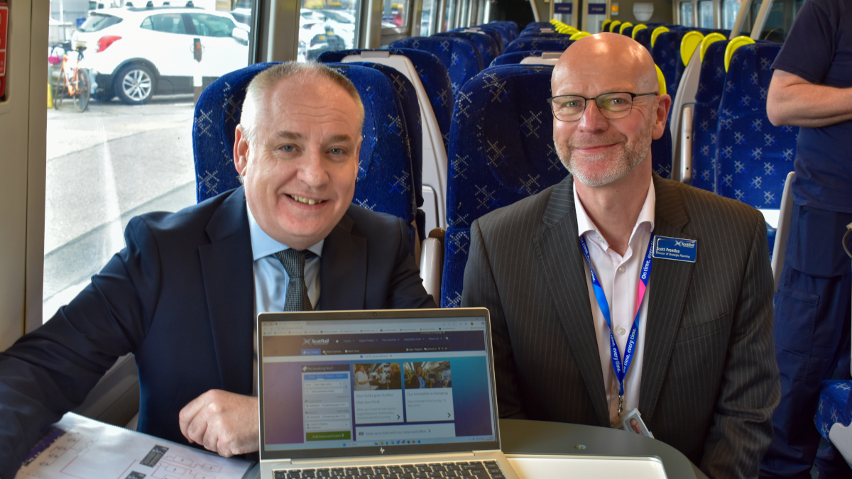 ScotRail kicks-off a new era in rail communication technology - Rail UK
