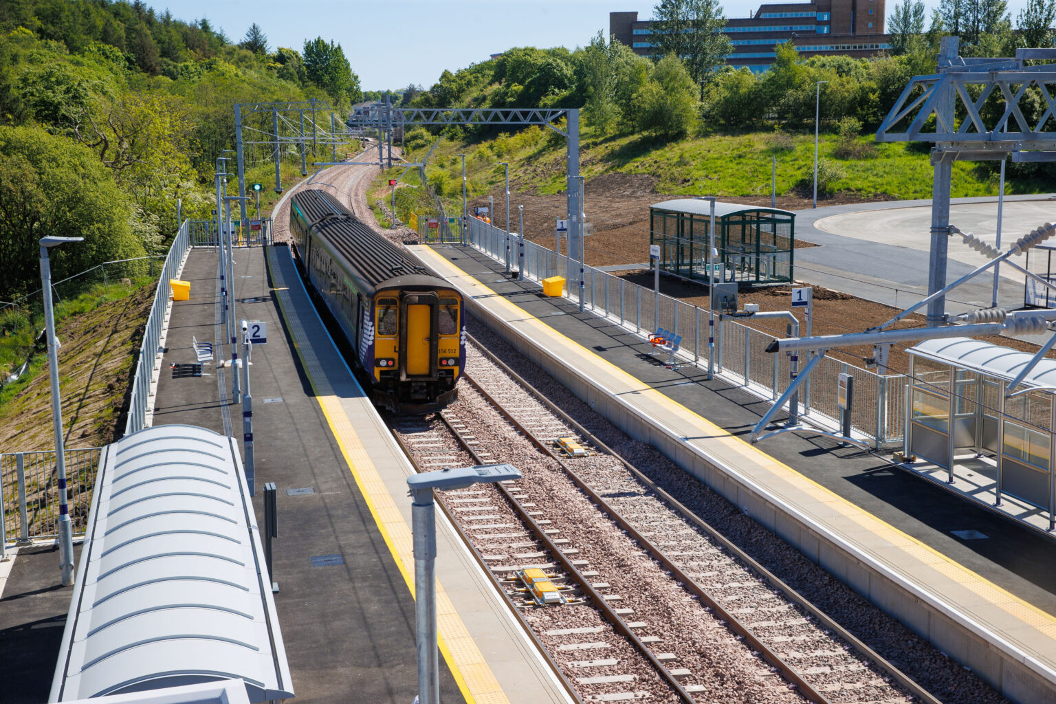 Railway reopens with new Hairmyres train station - Rail UK