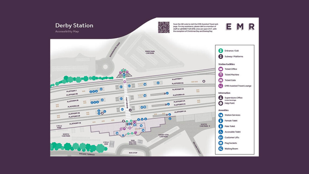 New EMR Accessibility Maps help customers navigate stations easier ...