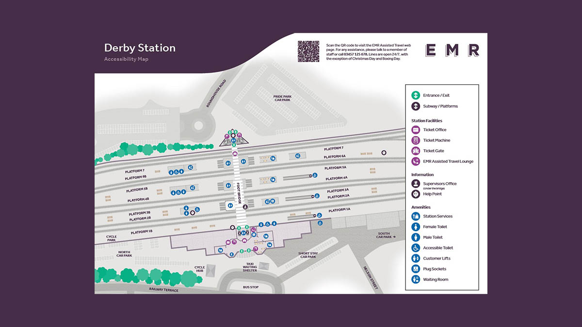 New EMR Accessibility Maps help customers navigate stations easier ...