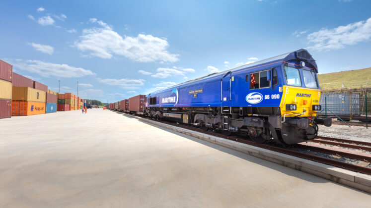 Maritime Transport welcomes first train to Northampton via East West ...