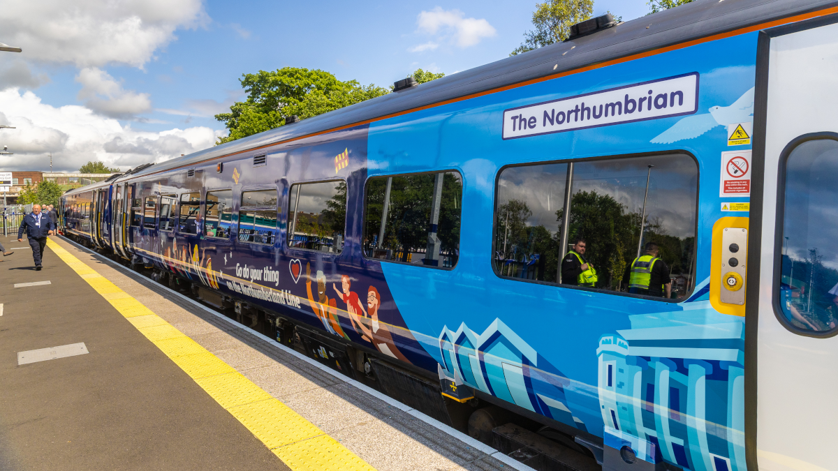 Northern unveils train artwork celebrating historic opening of the ...
