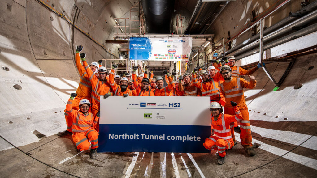 HS2 completes excavation of 8.4 mile tunnel under the capital - Rail UK
