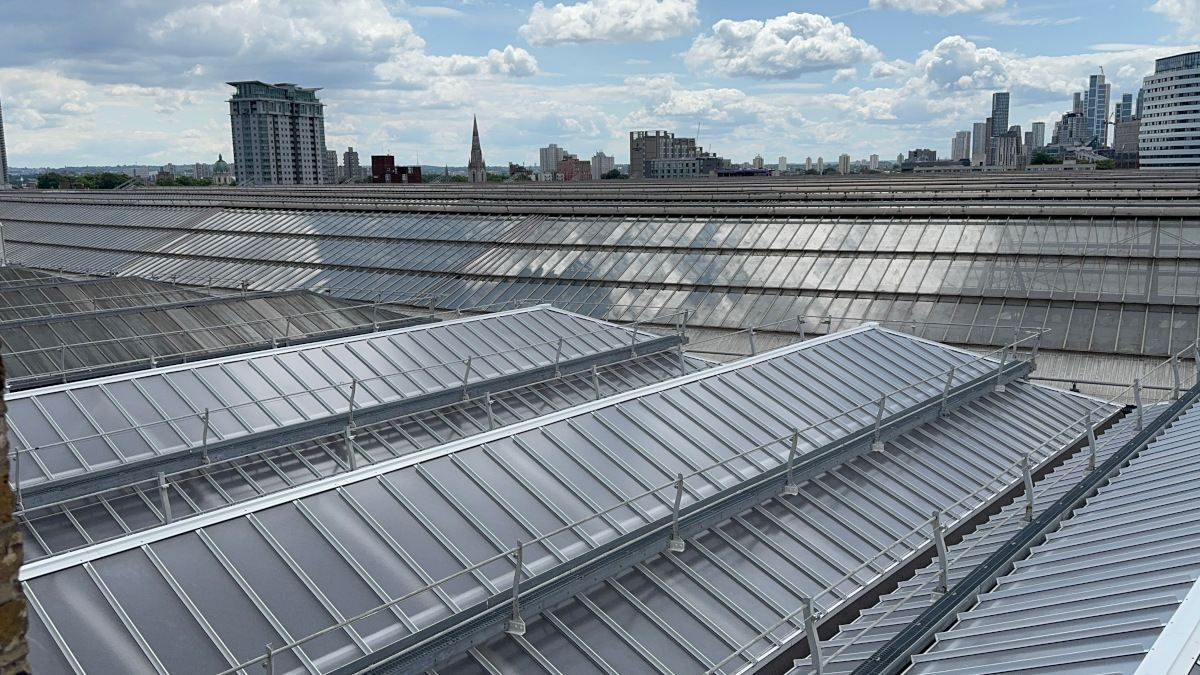 London Waterloo roof upgrade approaches halfway point as station ...