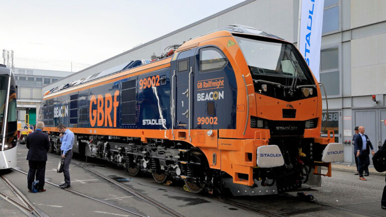 GB Railfreight unveils advanced locomotives at Peterborough HQ - Rail UK