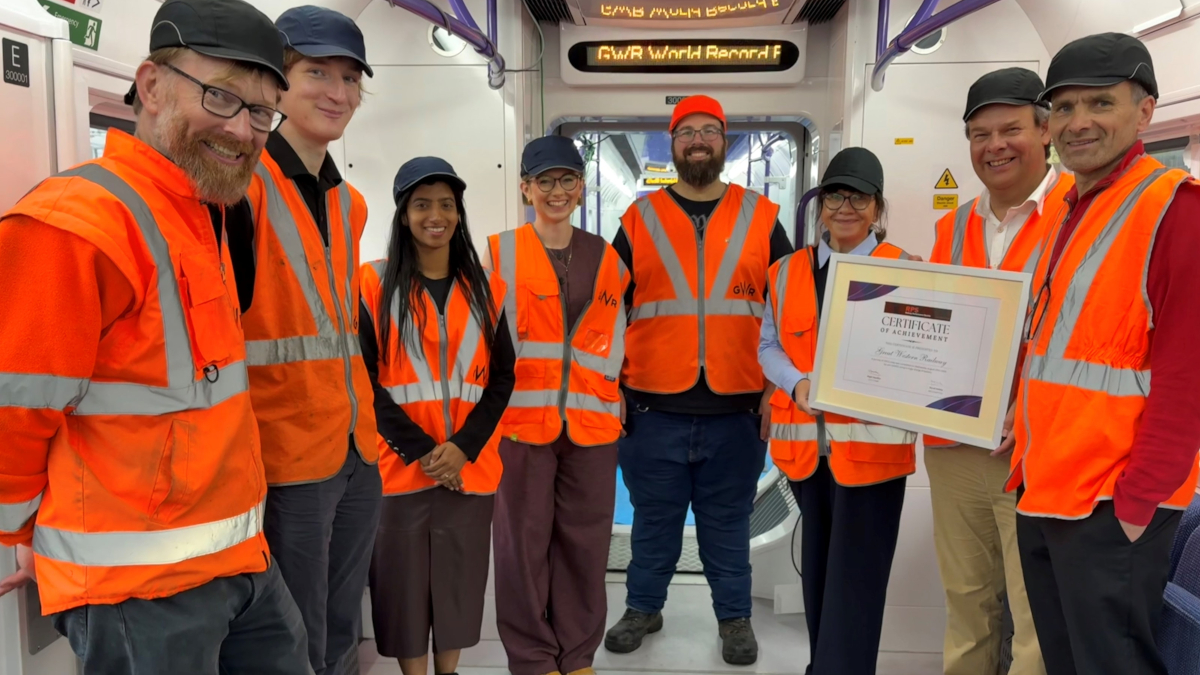 Great Western Railway battery train world record confirmed as 200.5 ...