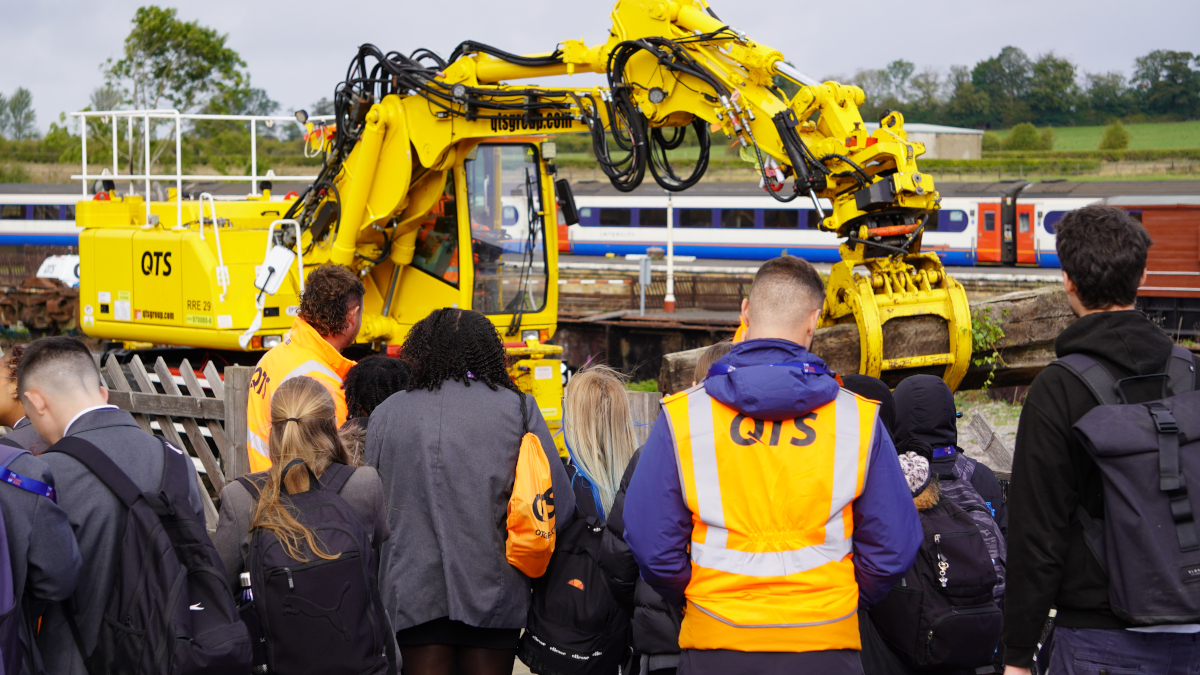 QTS Group Future of Rail event empowers the next generation - Rail UK