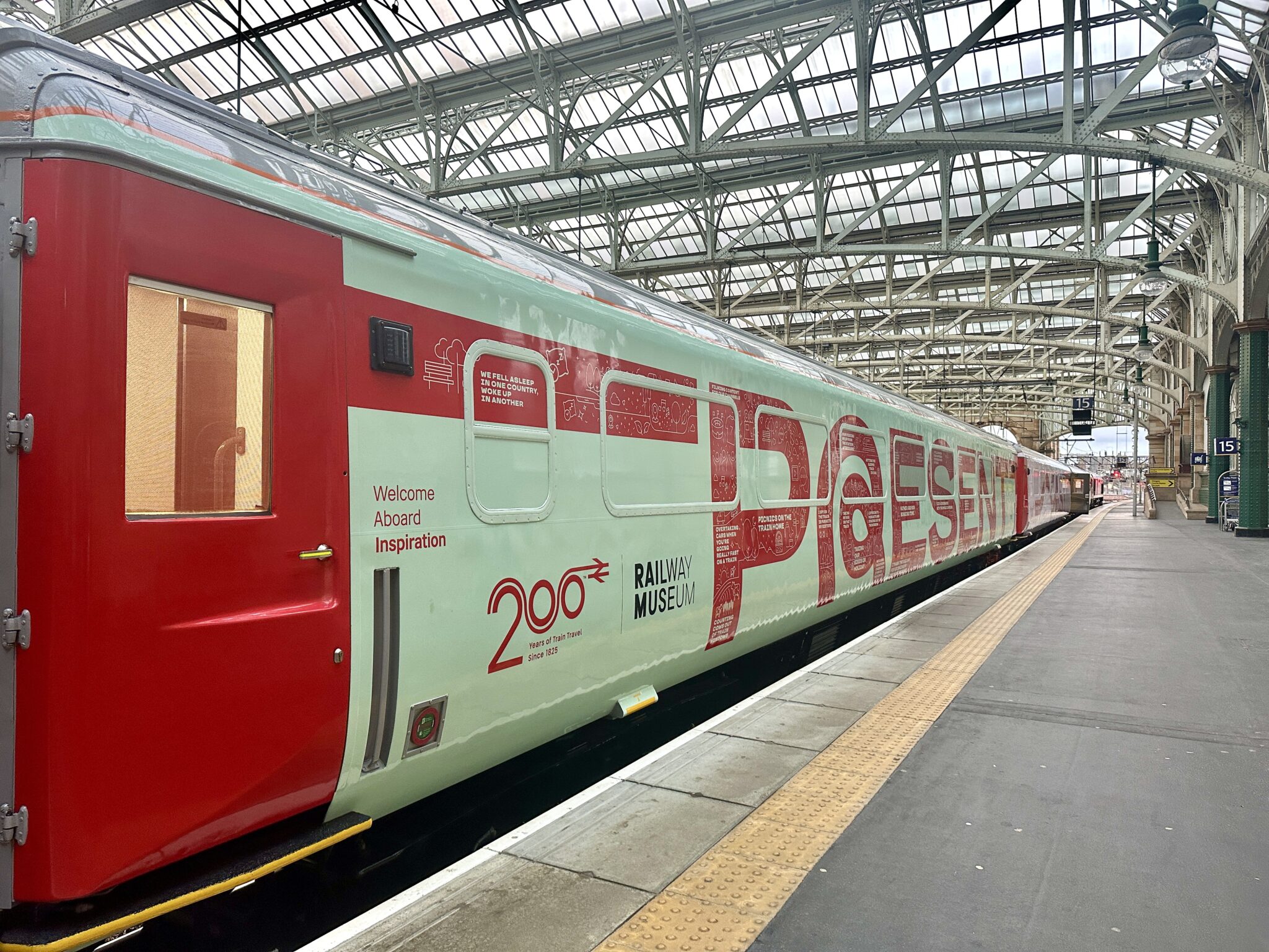 Scotland welcomes ‘Inspiration’ train celebrating 200 years of the ...