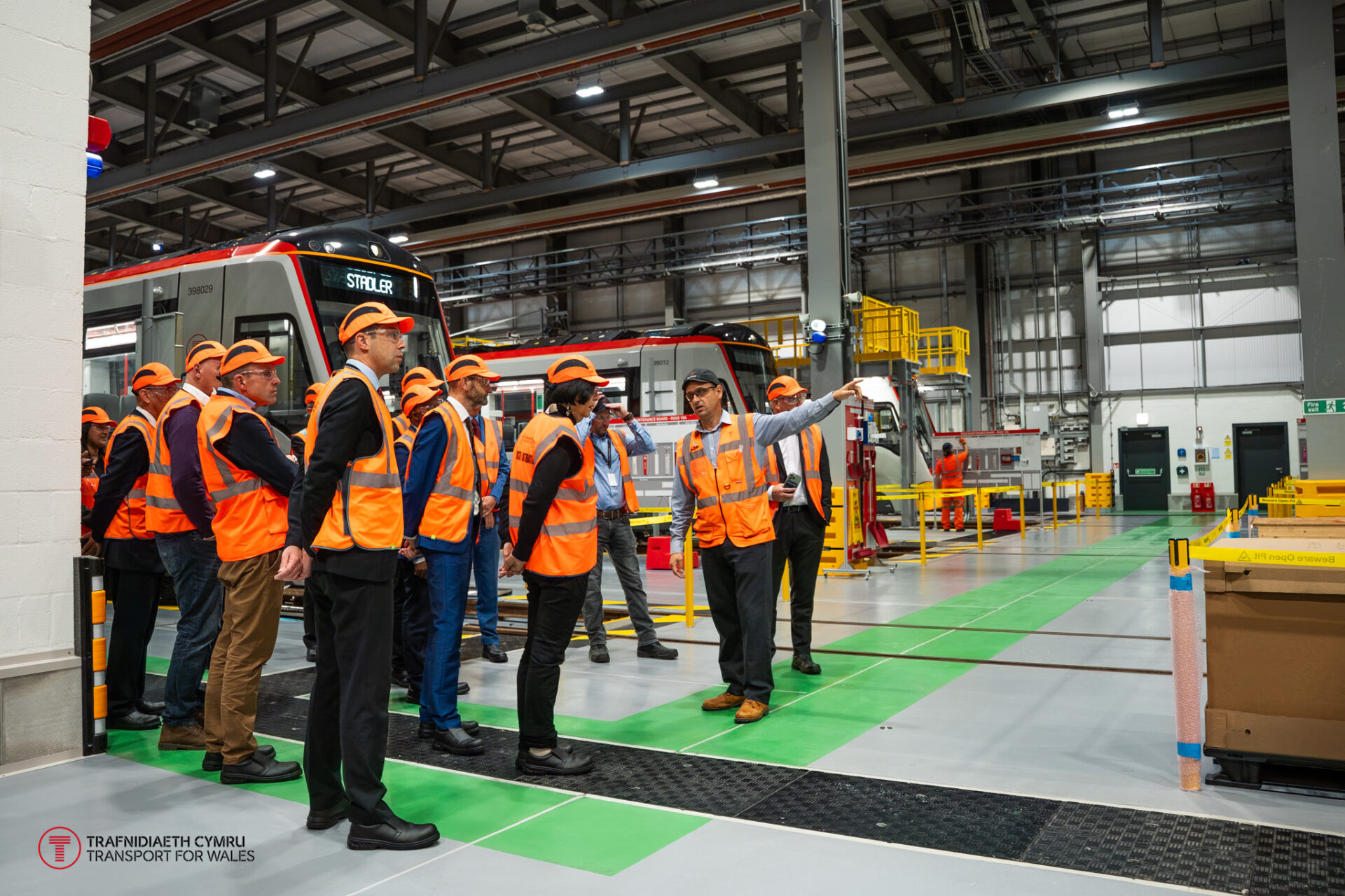 South African Minister of Transport visits South Wales Metro - Rail UK