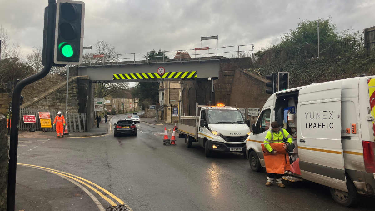 Road reopens after work to Frome railway bridge - Rail UK