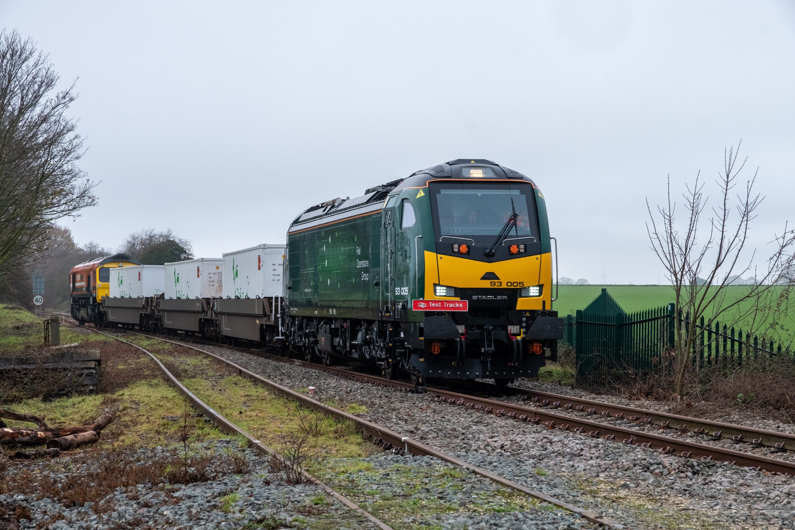 Network Rail's Test Tracks takes centre stage as hydrogen is delivered ...