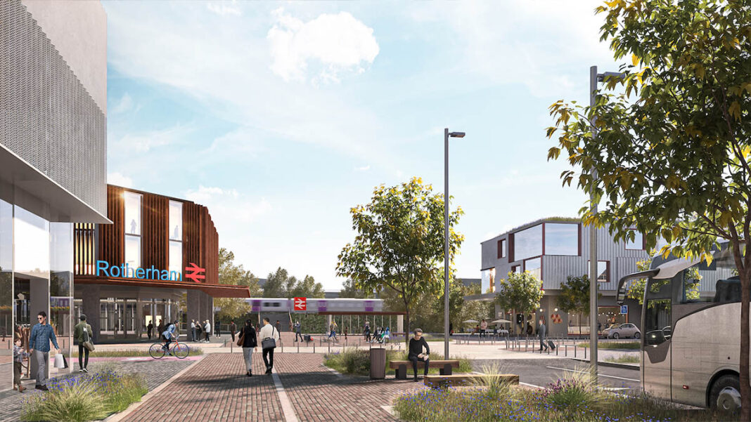 MP John Healey reaffirms backing of Rotherham Gateway Station project ...