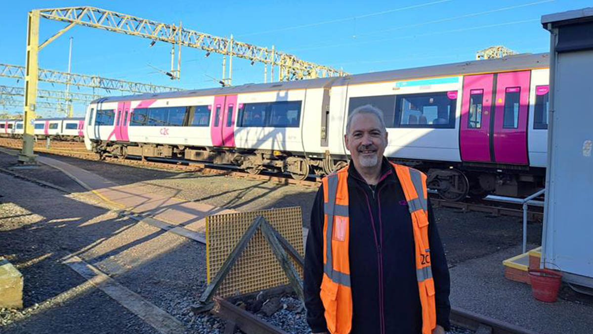 c2c Driver celebrates 50 years on the railway - Rail UK
