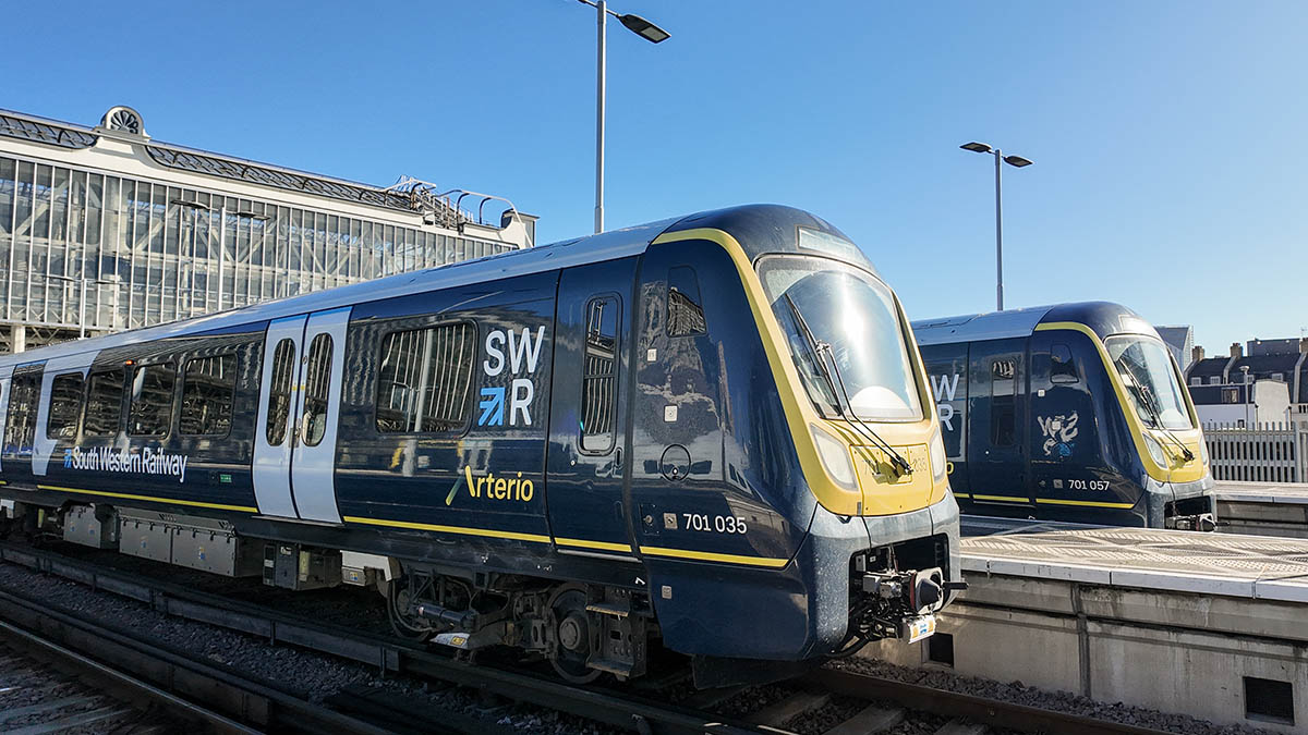 South Western Railway boosts commuter capacity as 30th Arterio train ...
