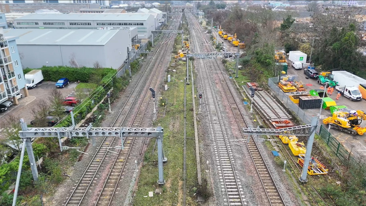 Railway junction near Slough reopens following successful improvement ...