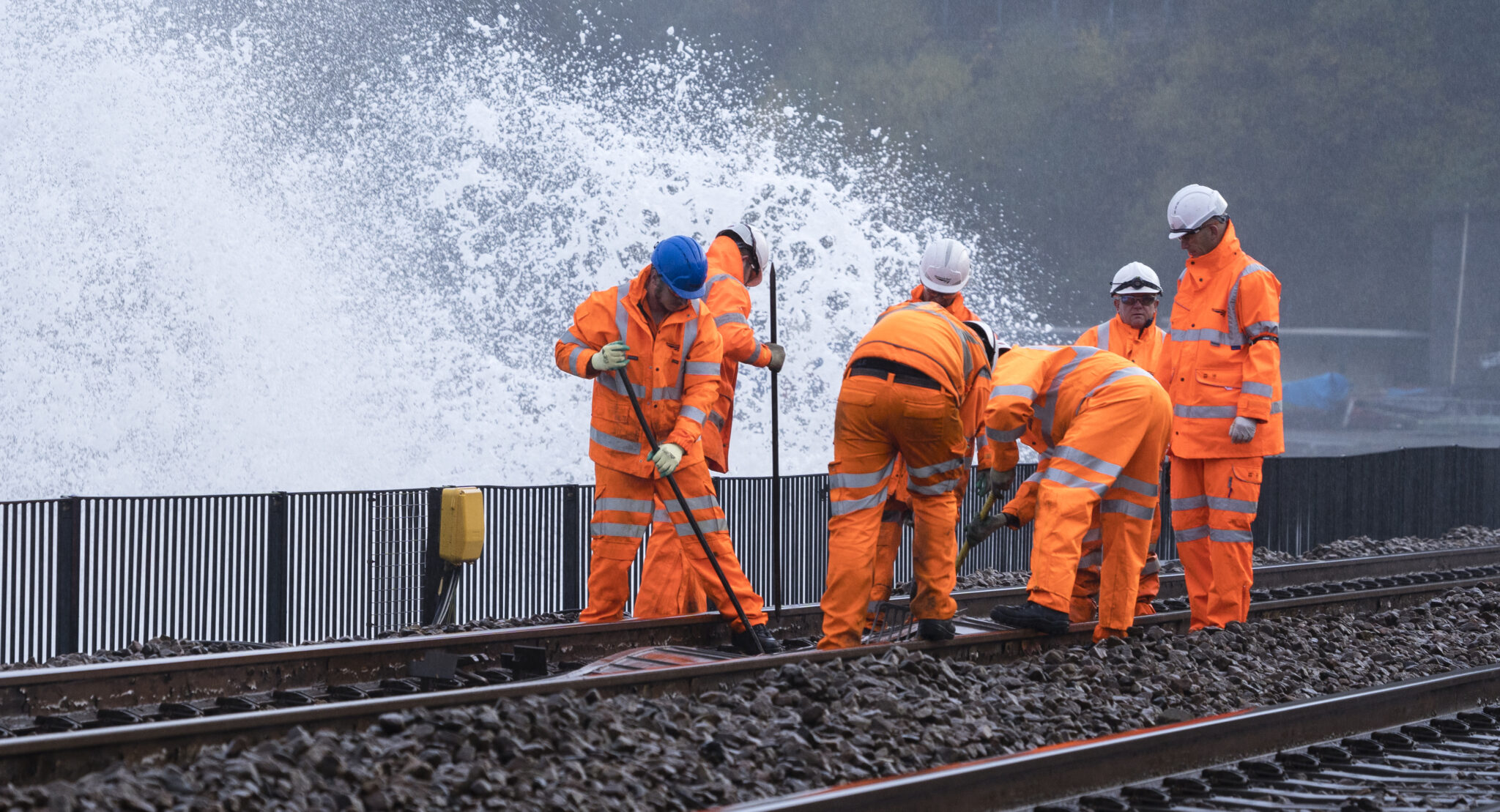 Dawlish sea wall damage disrupts travel between Exeter and Plymouth ...
