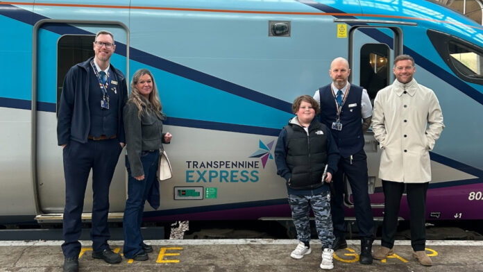 Young train enthusiast enjoys behind-the-scenes visit to Newcastle ...