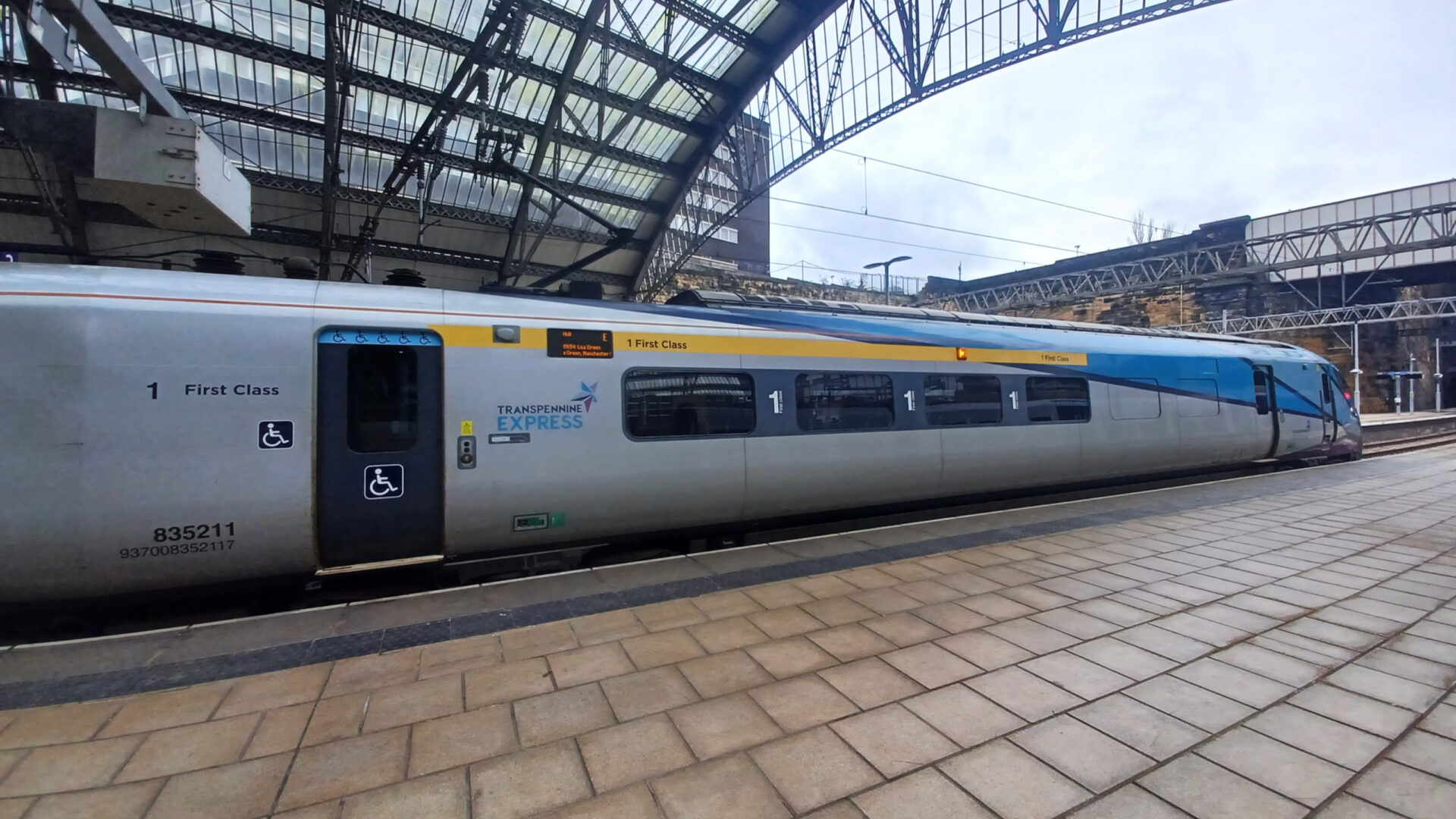 New on‑train signage set to speed up boarding for TPE customers - Rail UK
