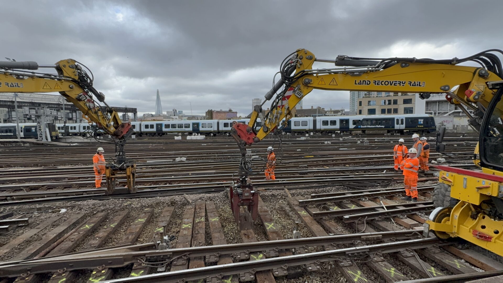 Network Rail and South Western Railway complete vital track ...