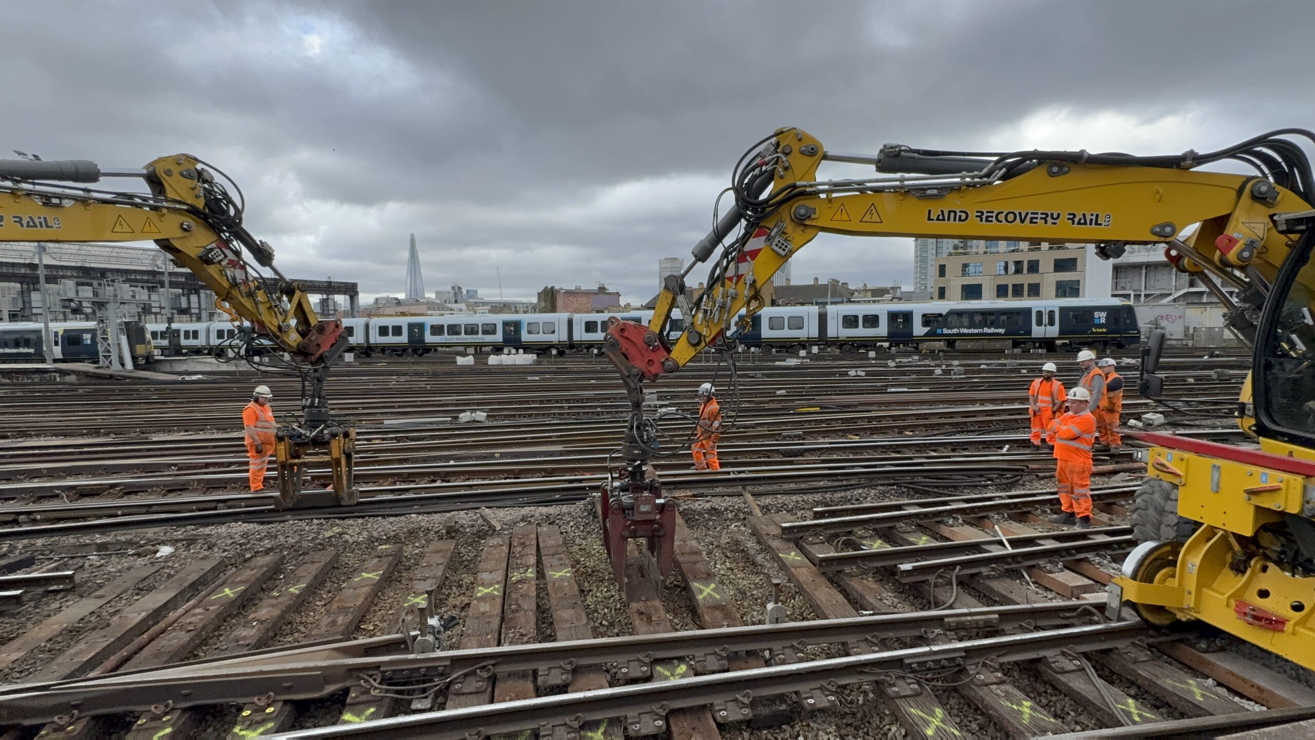 Network Rail and South Western Railway complete vital track ...