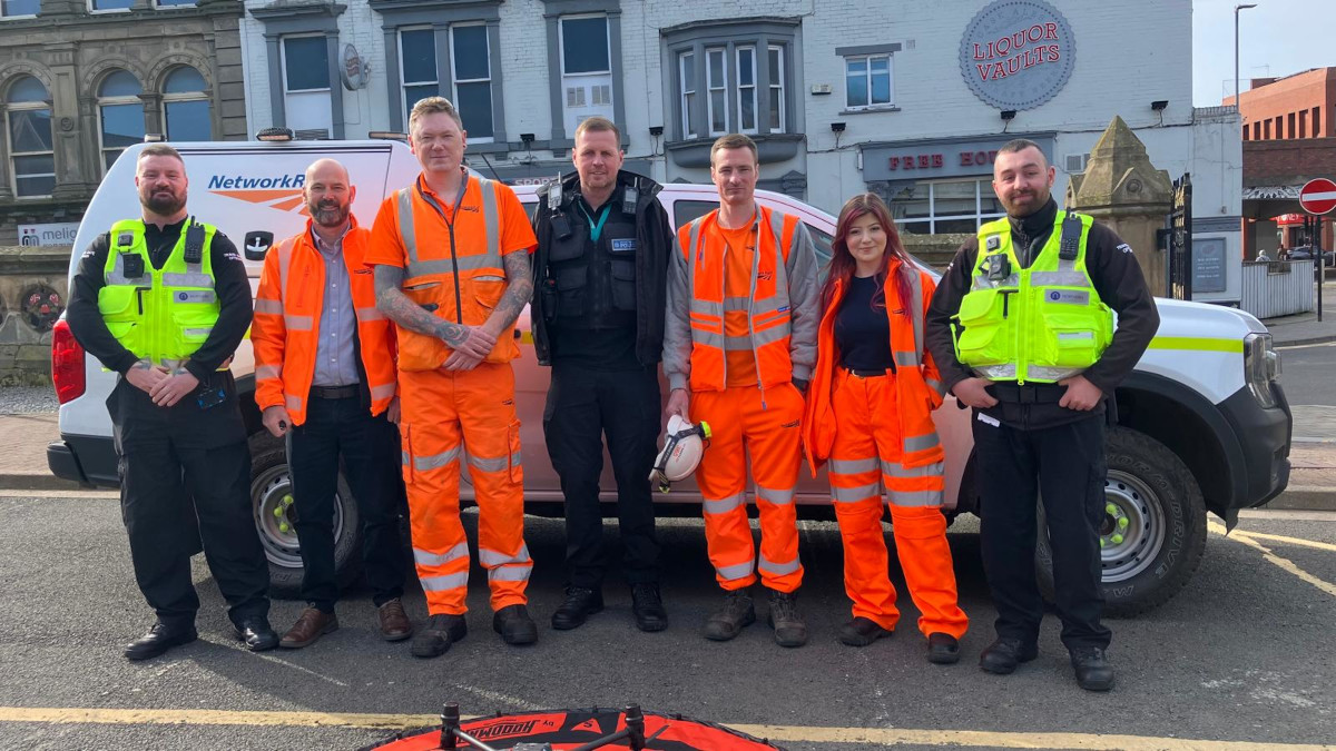 Drones deployed in Easter rail safety operations across the North East ...