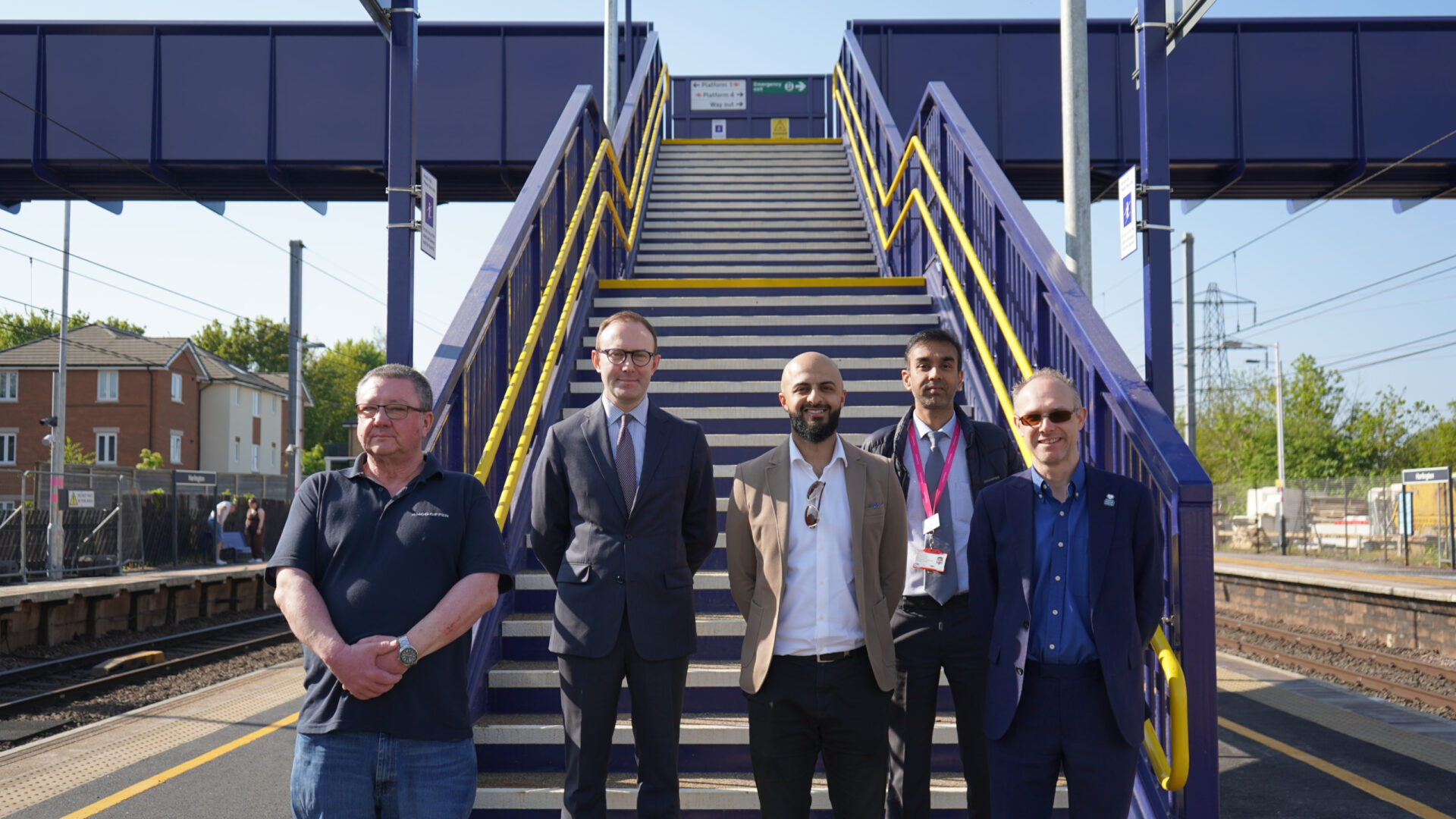 Official opening marks milestone for Harlington station project - Rail UK