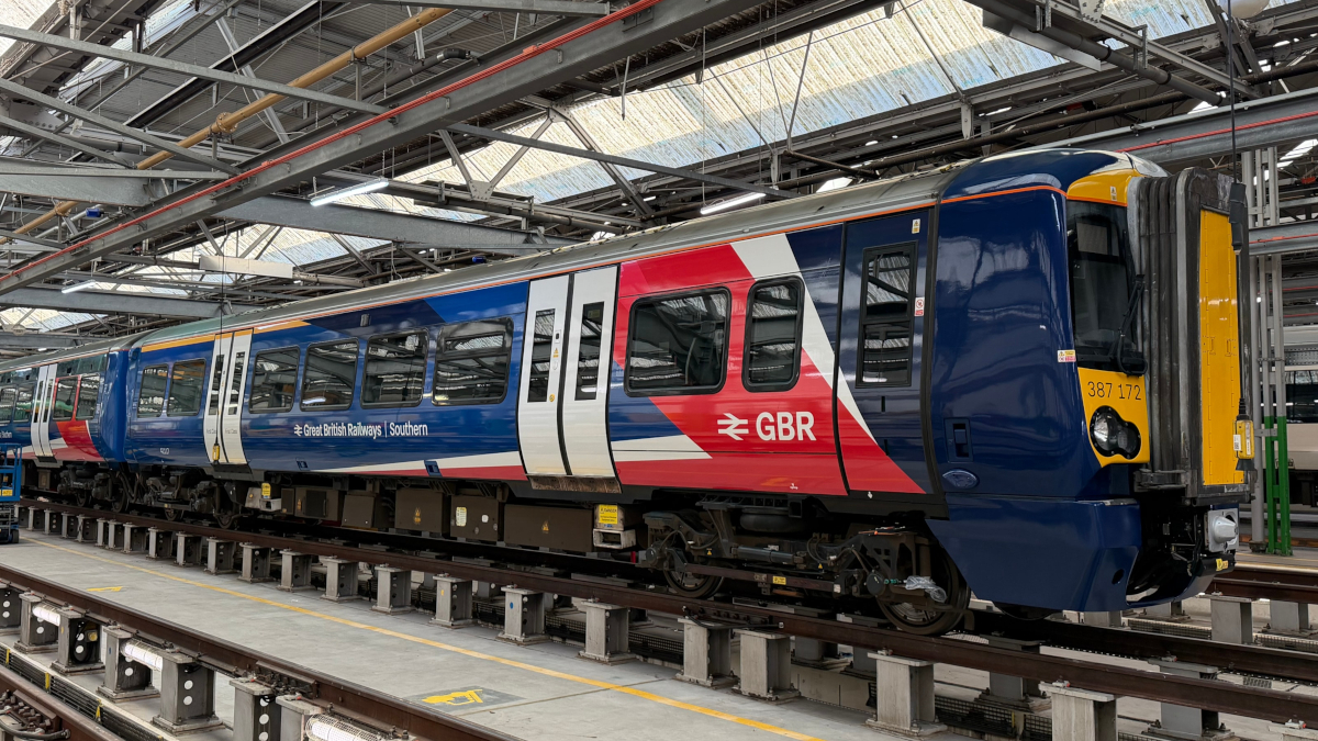 First GBR-branded train is unveiled - Rail UK
