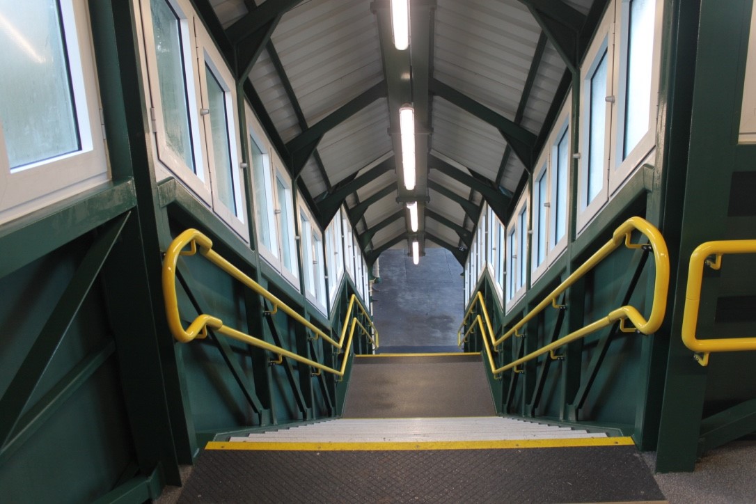 New footbridge at Sussex station - Rail UK