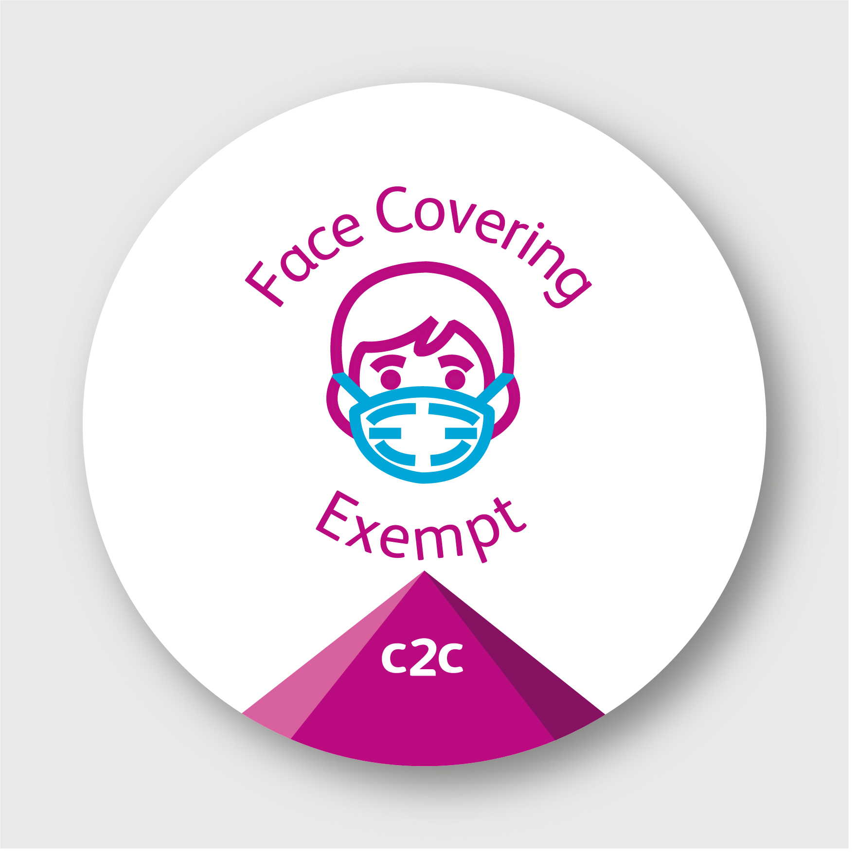 New C2C badge for those exempt from face coverings - Rail UK