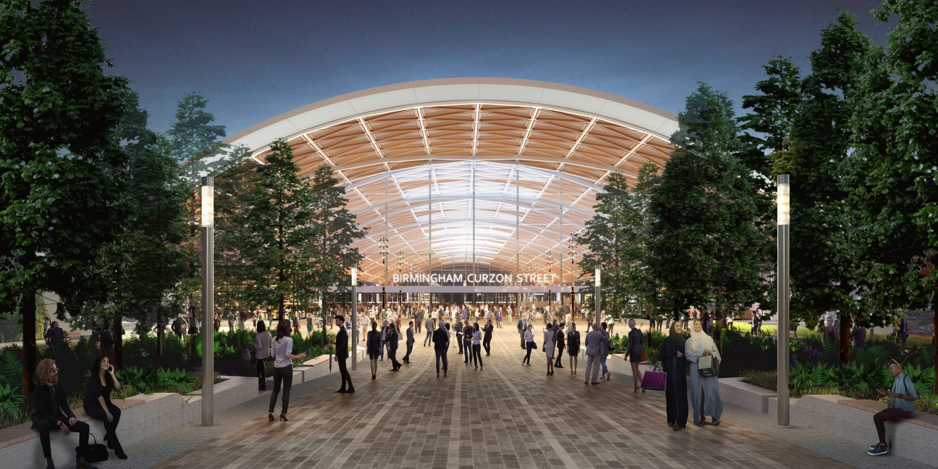 Detailed design of HS2 Curzon Street station has reduced carbon ...
