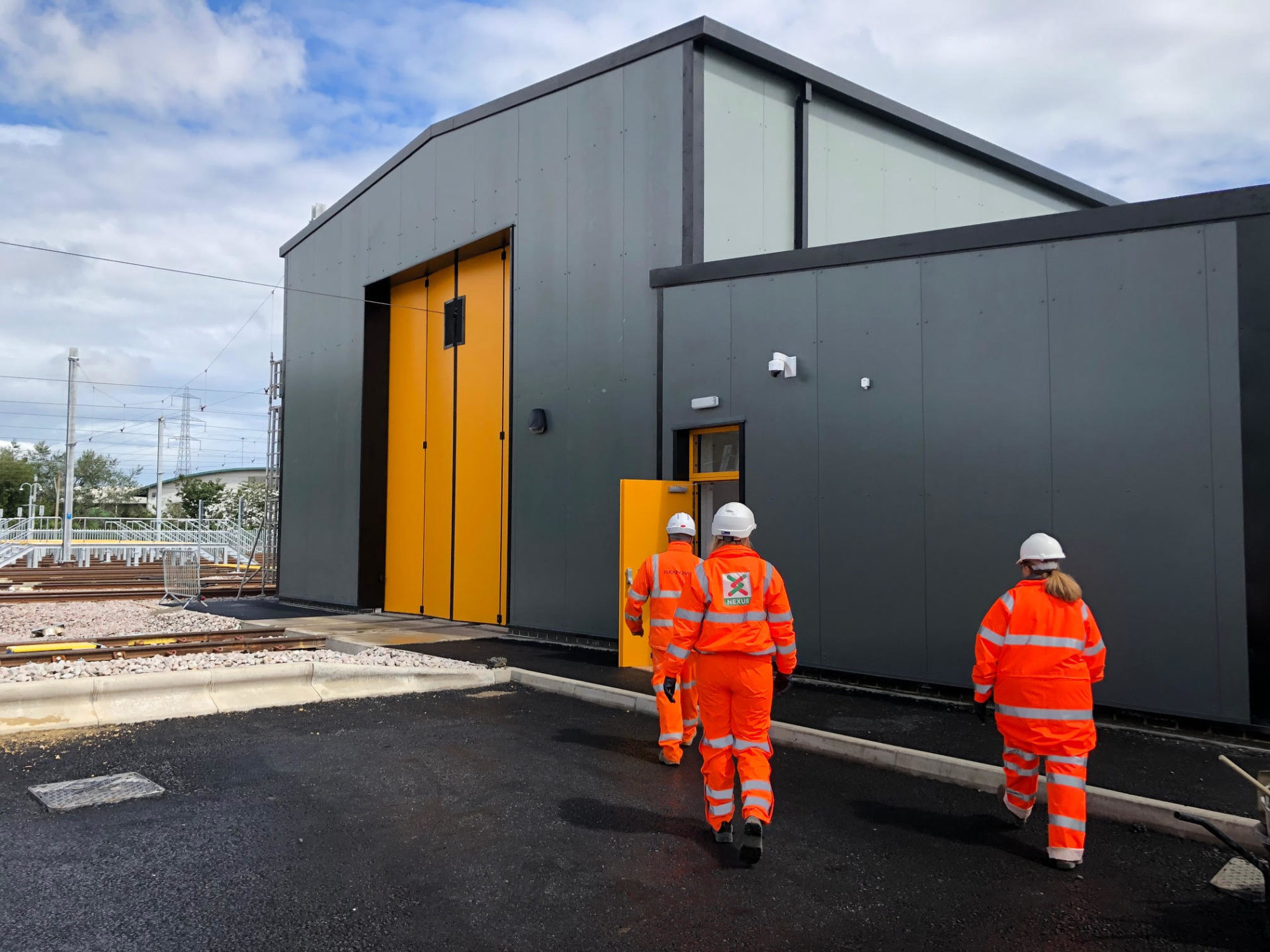 Tyne & Wear Metro’s new depot at Howdon almost ready to open - Rail UK