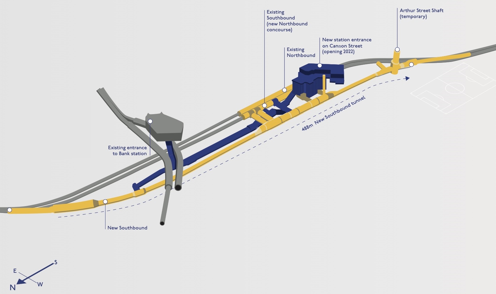 Tunnelling completed at Bank Tube station - Rail UK