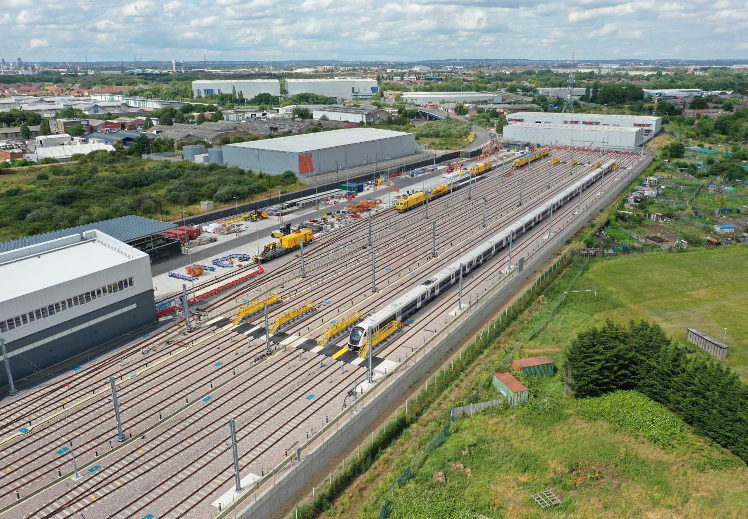 TSO completes Plumstead maintenance depot - Rail UK