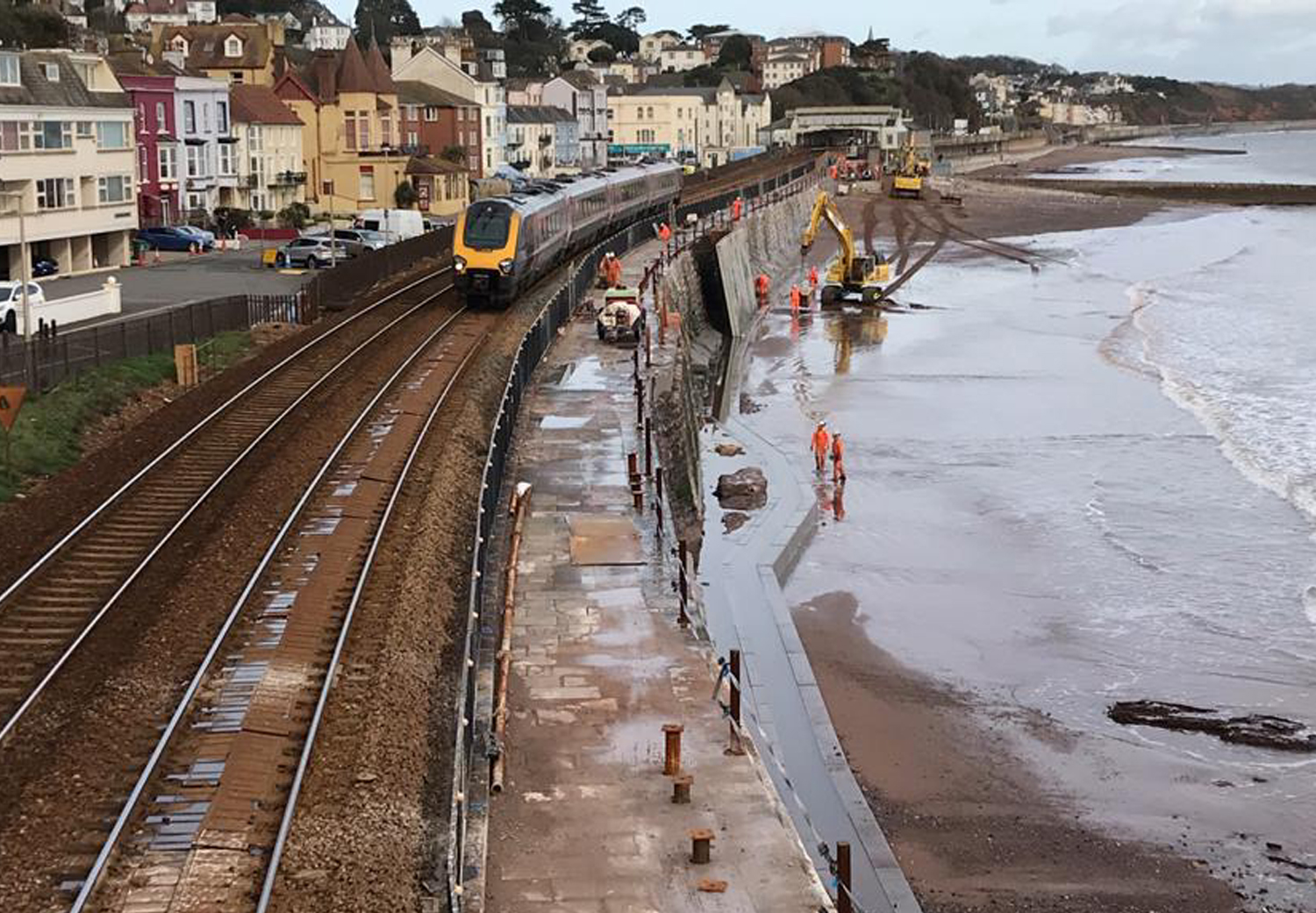 Dawlish sea wall contributes £3 million to South Devon economy - Rail UK